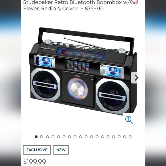 studebaker | Portable Audio & Video | Studebaker 8s Bluetooth Boom Box | Poshmark
